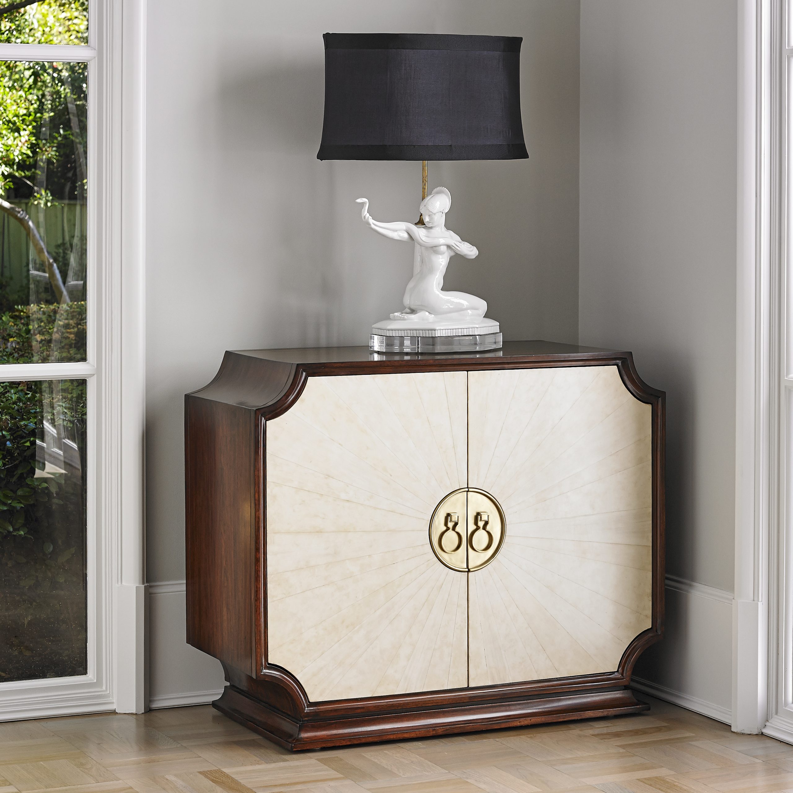 Ambella Home 12549-820-001 Living Room Coco Cabinet - Hickory Park ...