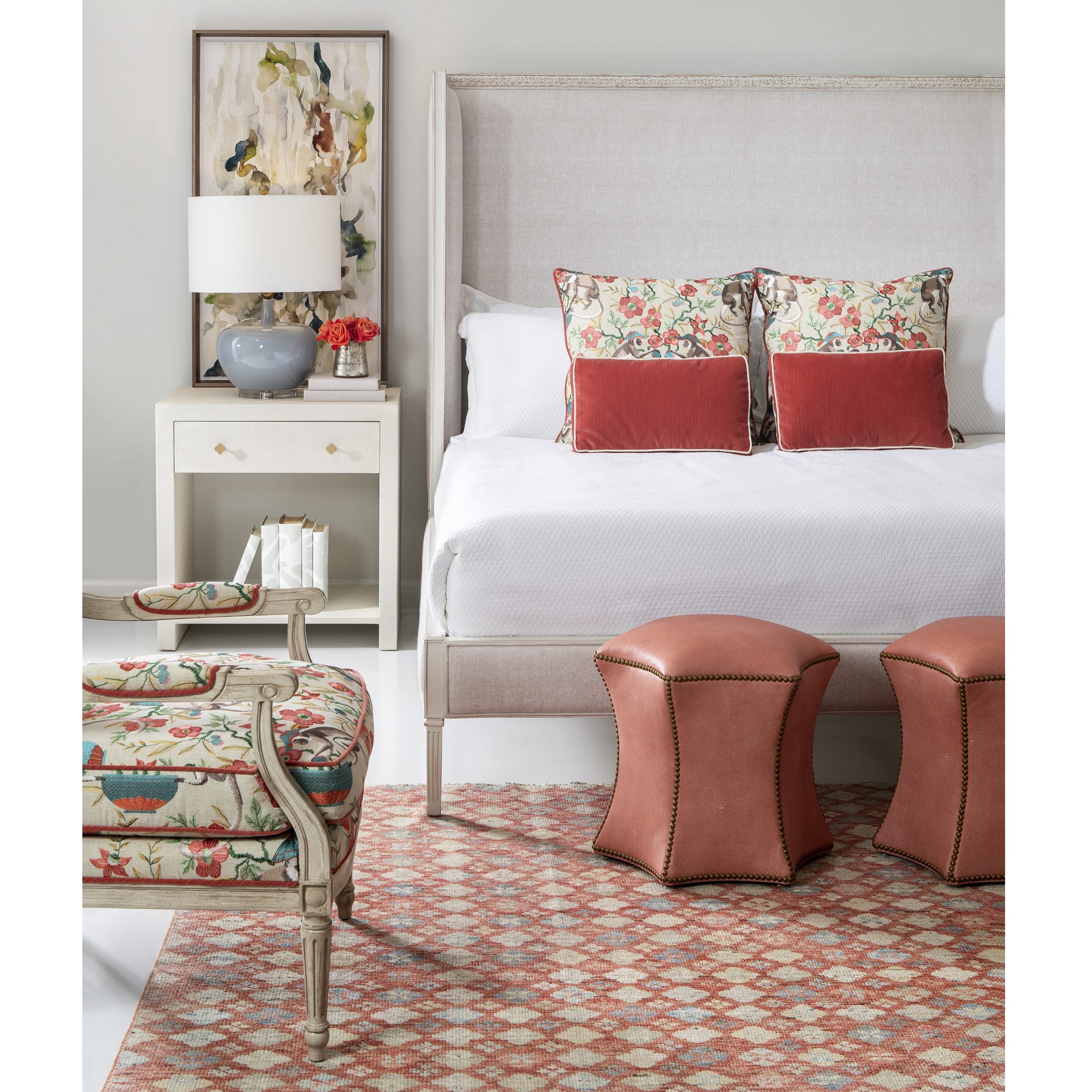 Ambella Home 24121-200 Margaux King Bed - Hickory Park Furniture