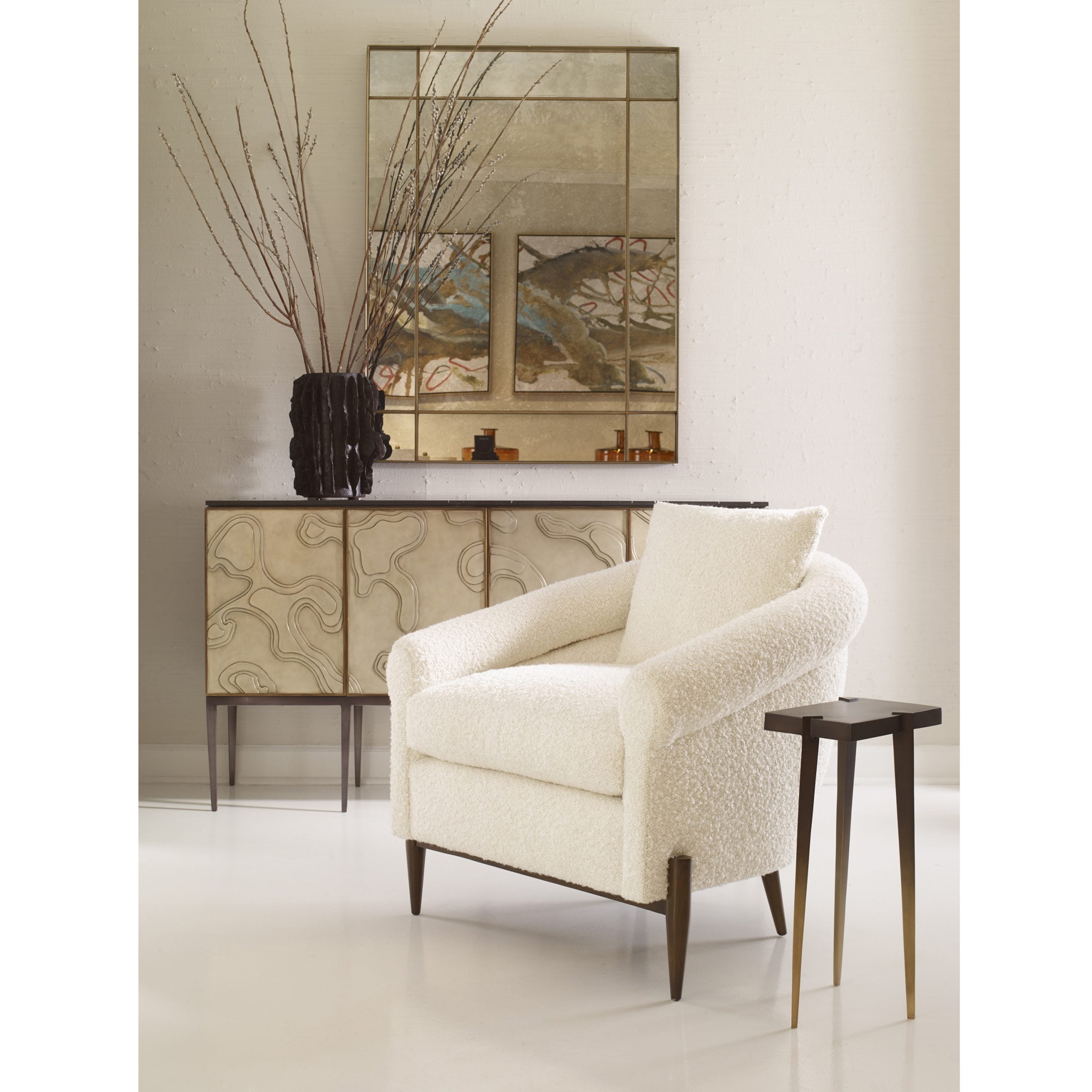 Ambella Home 460-00 Living Room Jaxson Chair - Hickory Park Furniture