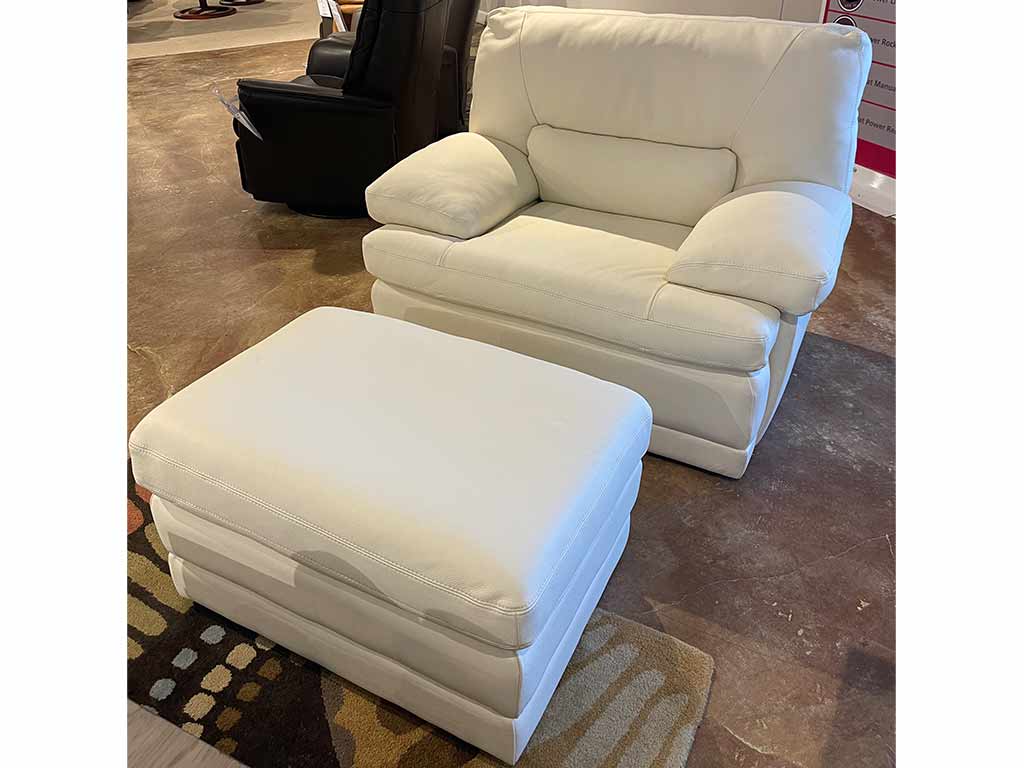 Palliser chair and ottoman store