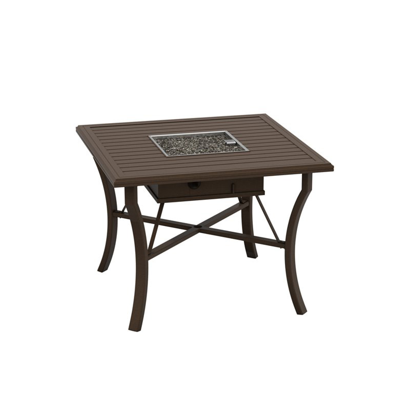 Tropitone 401158FTBL-34 Fire Square Banchetto 48 inch Counter Height ...