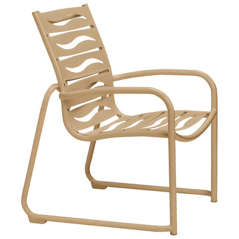 Tropitone 9525WV Millennia EZ Span Dining Chair with sled base ...