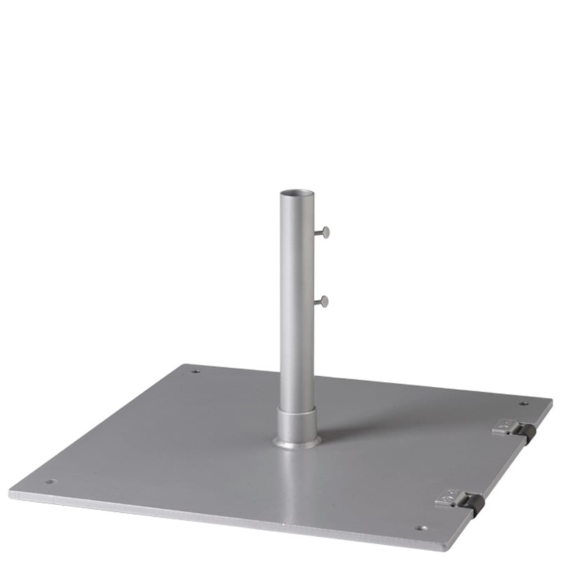 Tropitone SP24S Umbrella Bases Steel Plate Umbrella Base - Square ...