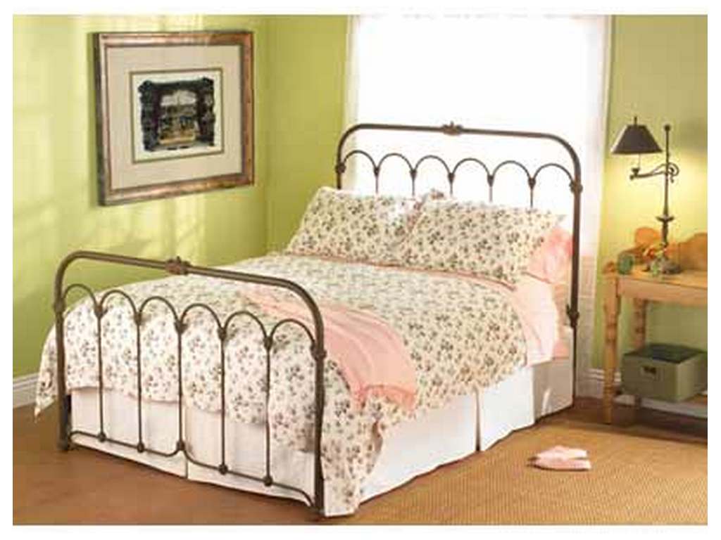 Wesley Allen Iron Beds Hillsboro Iron Bed - Hickory Park Furniture