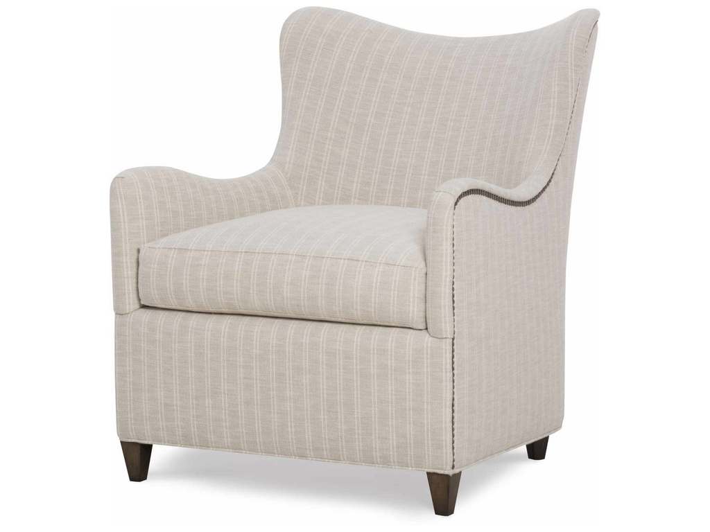 Wesley Hall 527 Pasha Chair - Hickory Park Furniture