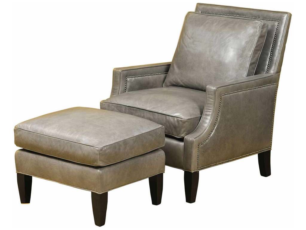 Wesley Hall L8161 Peter Jacob Dean Leather Chair - Hickory Park ...