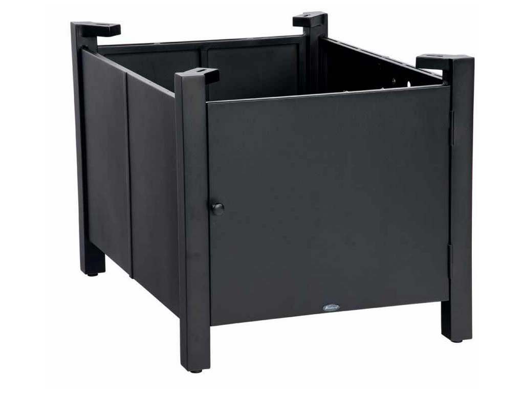 Woodard 650LCH Universal Rectangular Fire Pit Base with Rectangular ...