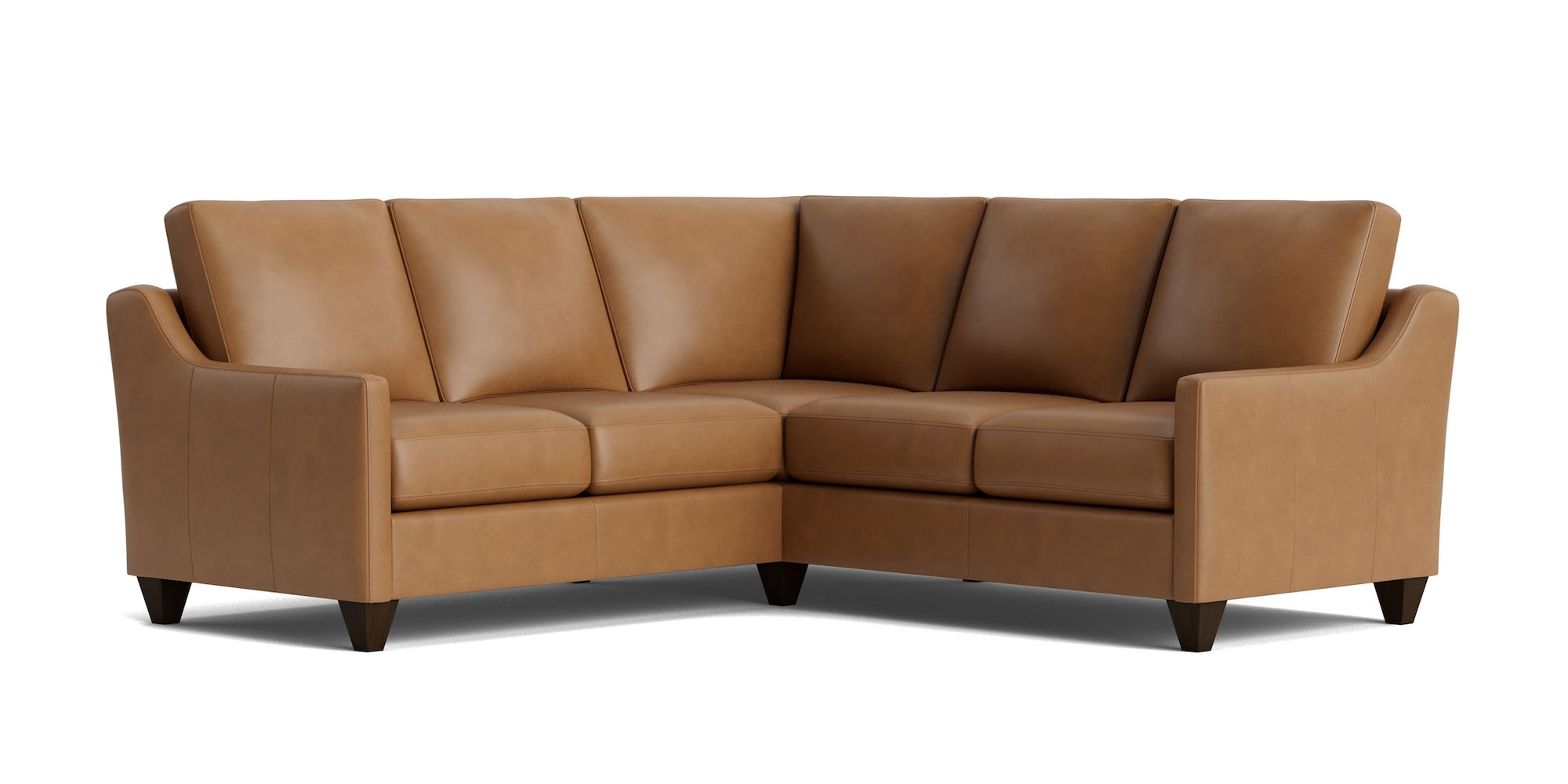 Bassett leather sectional store