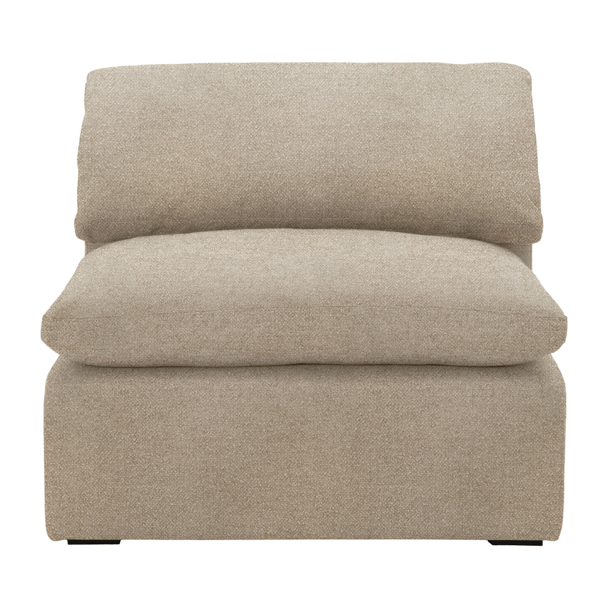 Essentials For Living 6610-1S.LATMB Sky Modular Armless Chair - Hickory ...