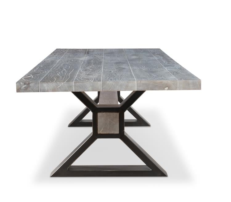 Century Furniture SF6160-G Open Sky 120 inch Dining Table - Grey ...