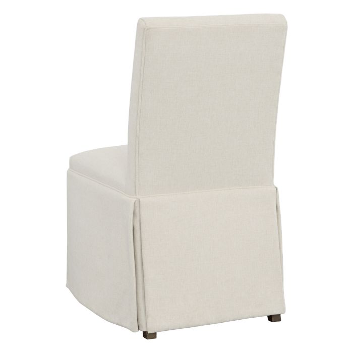 Fairfield 1211-05-T Straight Short Back Skirted Dining Chair - Hickory ...