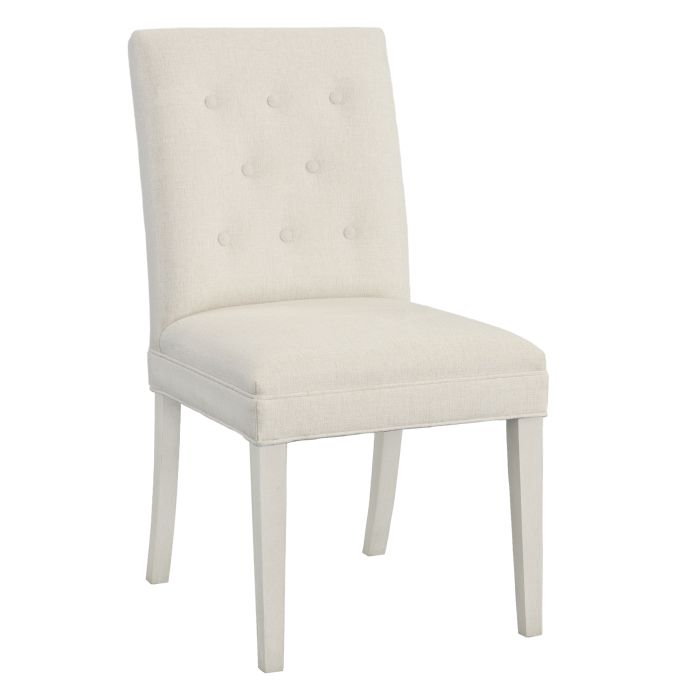 Fairfield L-1212-05-L Straight Short Back Leather Dining Chair ...