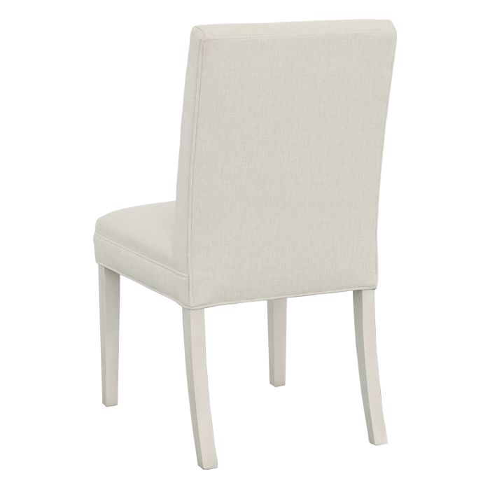Fairfield L-1212-05-L Straight Short Back Leather Dining Chair ...