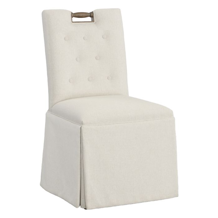 Fairfield 1233-05 Pull Short Back Skirted Dining Chair - Hickory Park ...