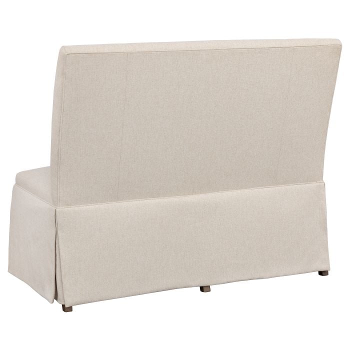 Fairfield 1273-48-T Straight Back Skirted Armless Banquette 48", with ...