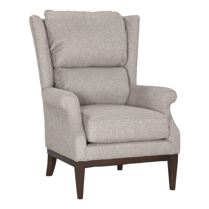 Fairfield 1444-01 Edgeworth Wing Chair - Hickory Park Furniture
