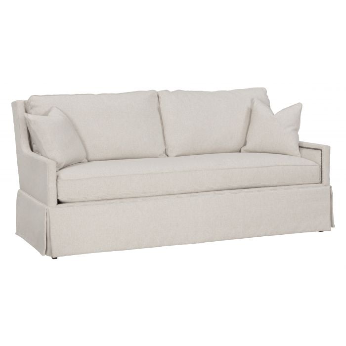 Fairfield 2965-50 Kelly Skirted Sofa - Hickory Park Furniture