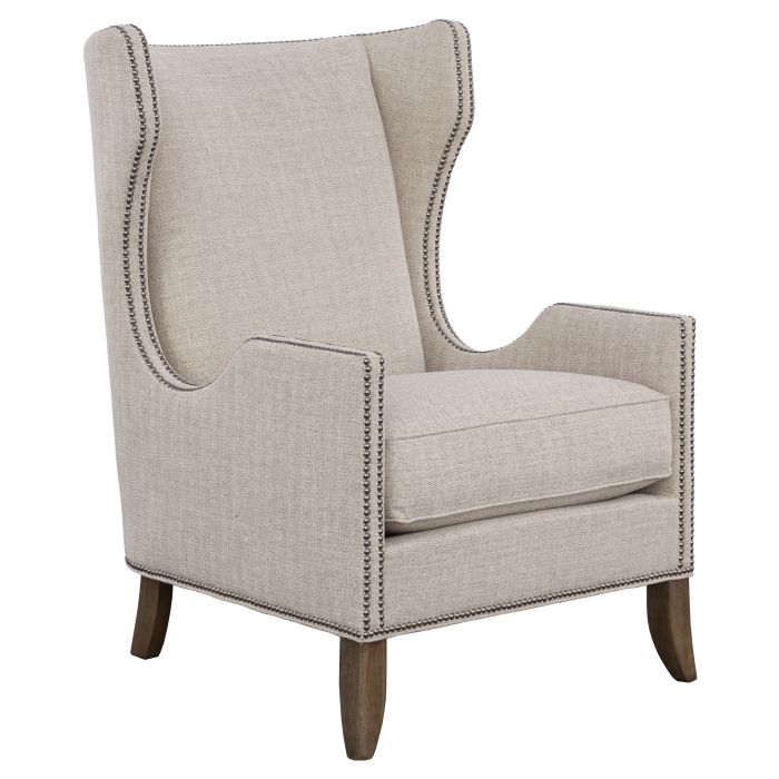 Fairfield C-5167-01 Living Room Tavia Wing Chair - Hickory Park Furniture