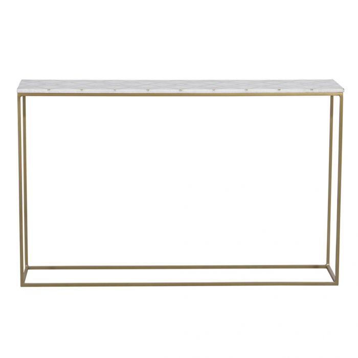 Fairfield 8147-96 Soulful Textures Argyle Inlay Stone Console Table ...