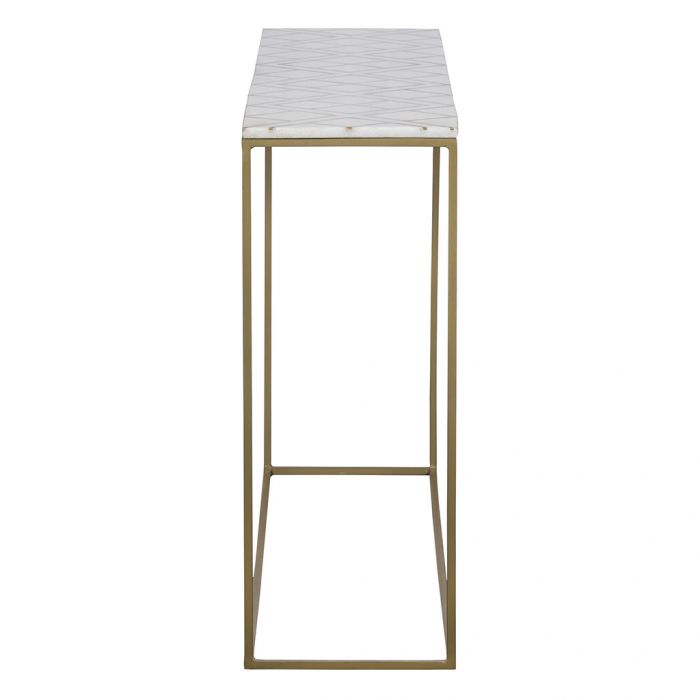 Fairfield 8147-96 Soulful Textures Argyle Inlay Stone Console Table ...