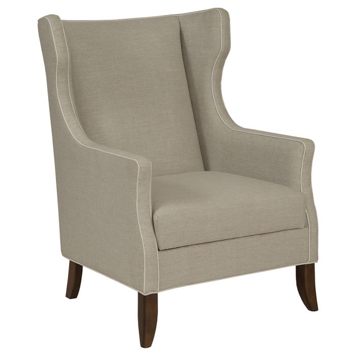 Fairfield C-7413-E1 Collins EasyClean Wing Chair - Hickory Park Furniture