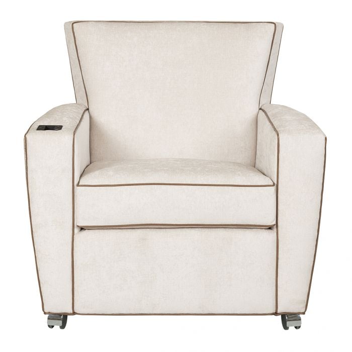 Fairfield C-7454-V2 Payton Lounge Chair with Casters, UV-C - Hickory ...