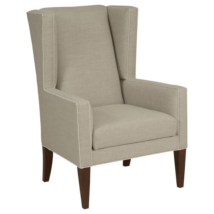 Fairfield S-7452-E1 Ella EasyClean Wing Chair - Hickory Park Furniture