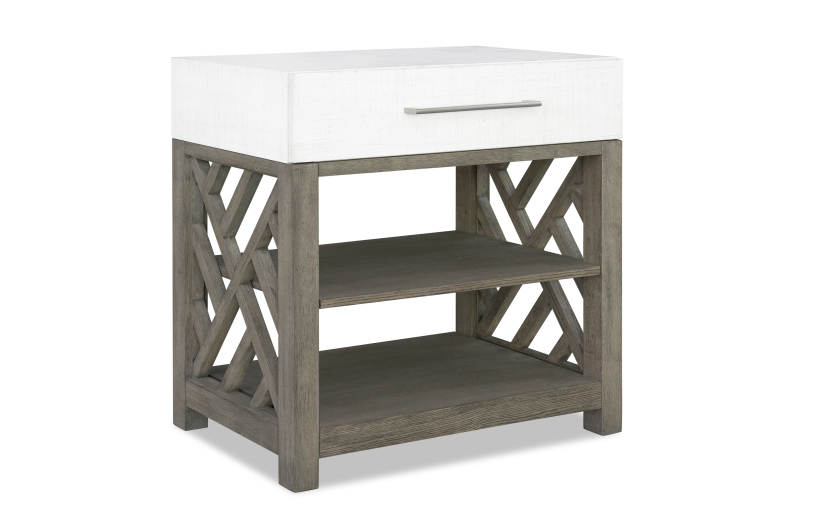 Legacy Classic TY787-675 Staycation One Drawer Nightstand - Hickory ...