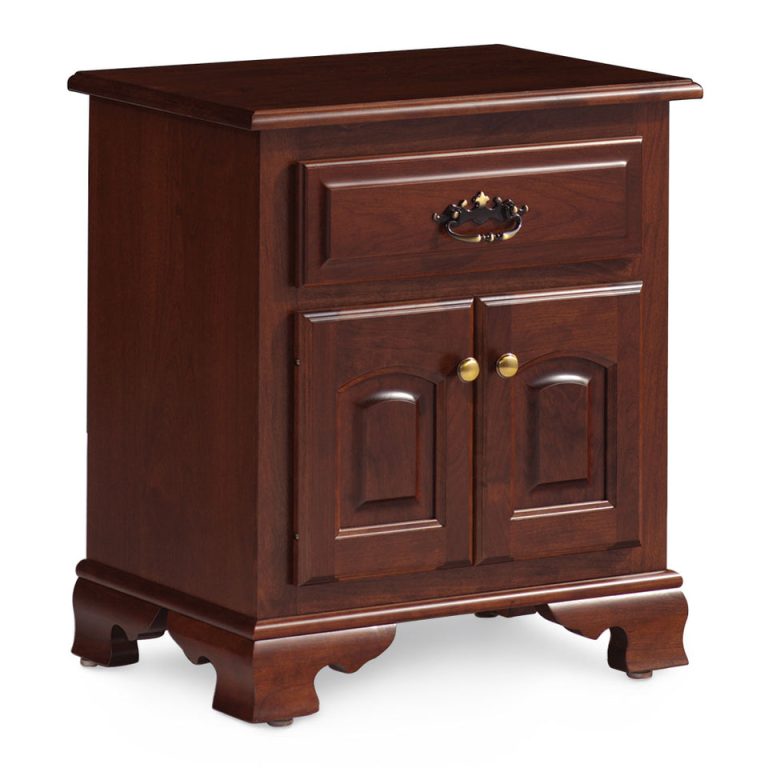 Simply Amish ME318NS Classic Nightstand with Doors - Hickory Park Furniture