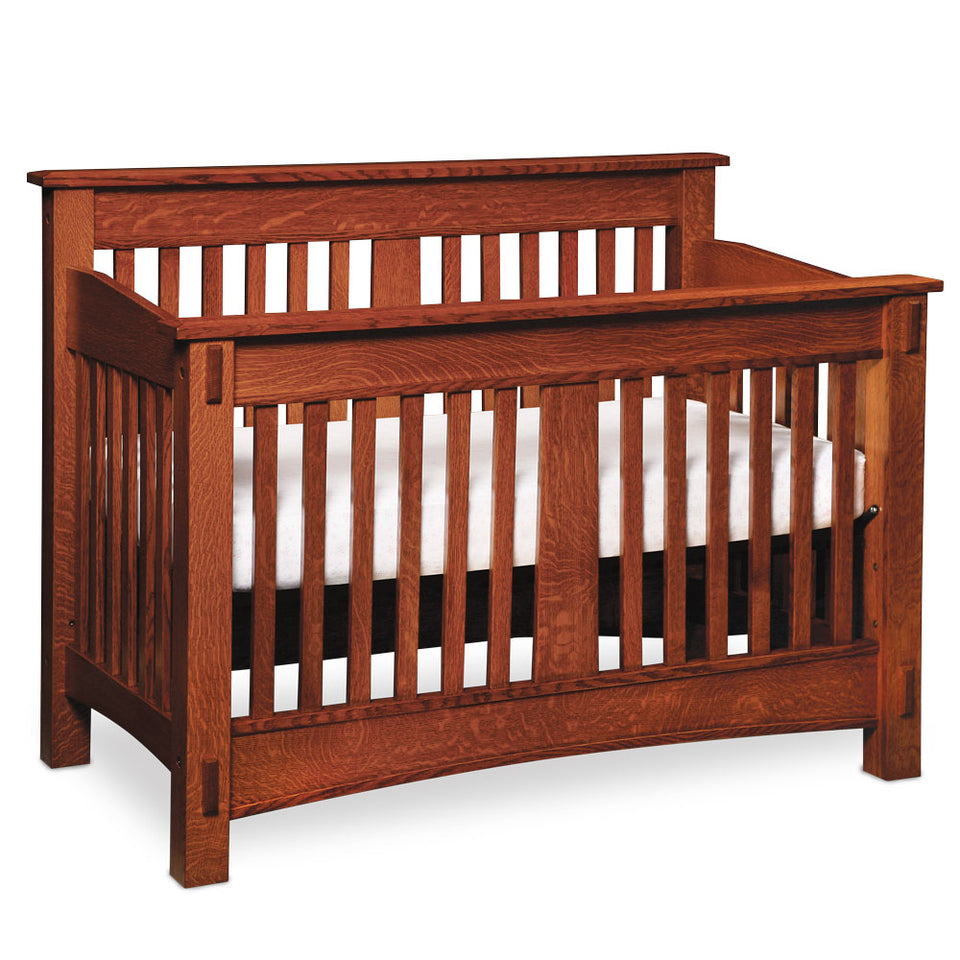 Simply Amish MEM3WC McCoy Convertible Crib - Hickory Park Furniture