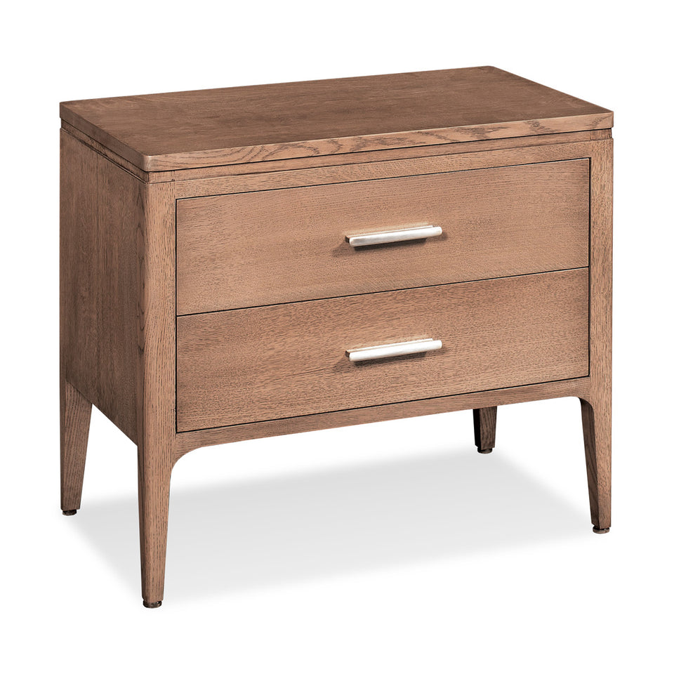 Simply Amish SNCLE-02B1 Cole 2-Drawer Nightstand - Hickory Park Furniture