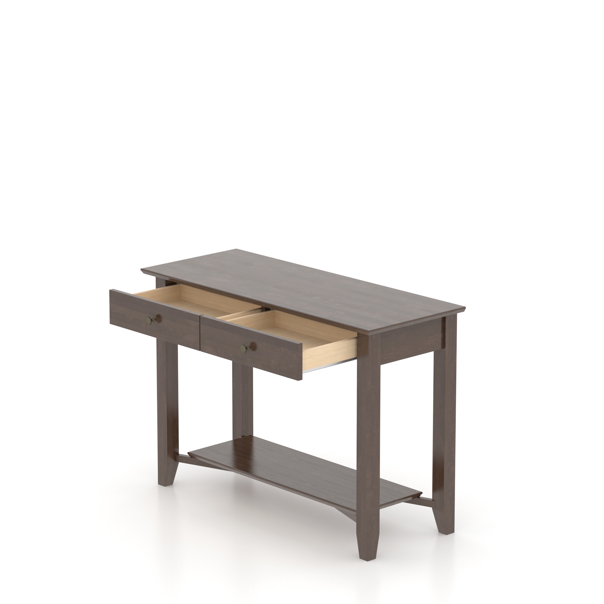 Canadel Living Room SRE018462929MEJCF Console Table - Hickory Park ...