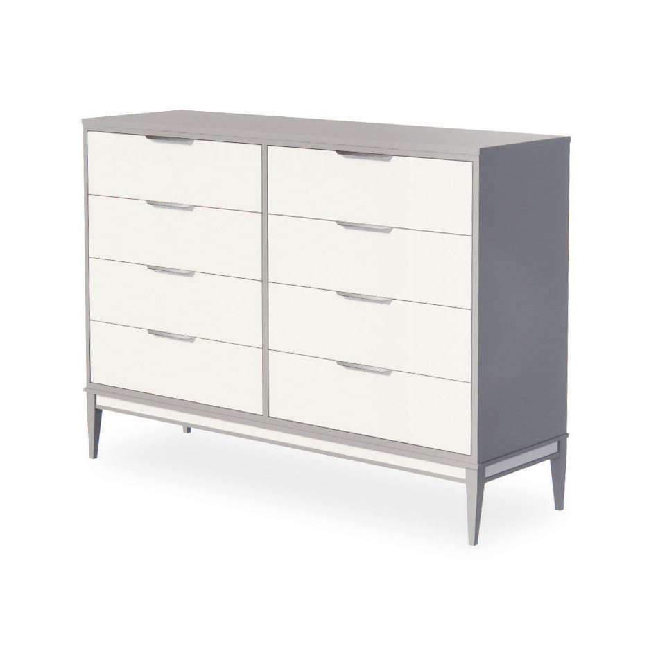 Simply Amish SSADD-08H2 Addison 8- Drawer Chest - Hickory Park Furniture