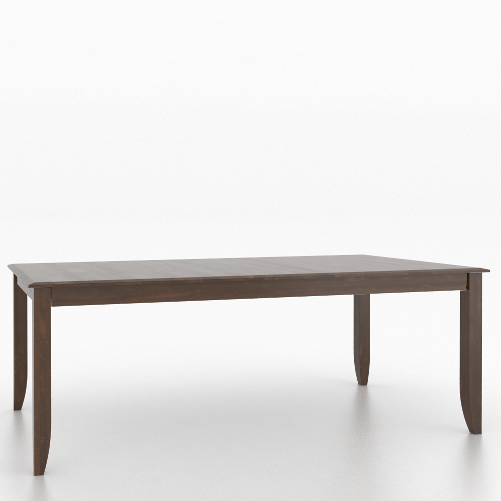Canadel Casual Dining TRE042821919MEEBF Rectangular Table - Hickory ...