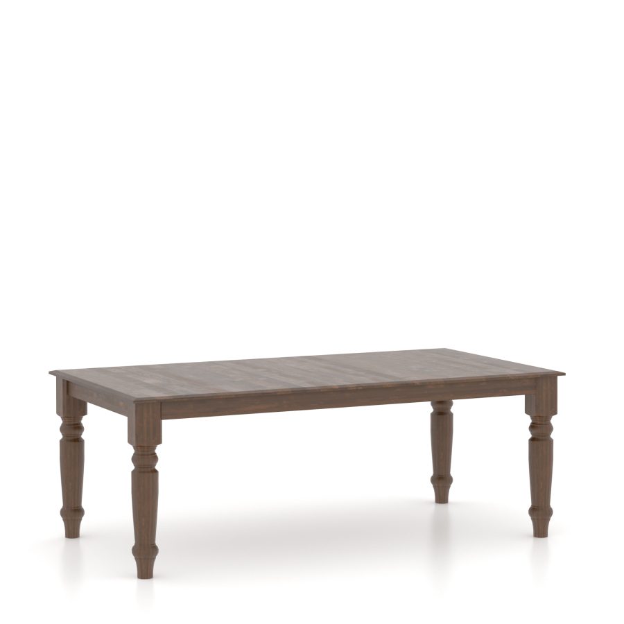 Canadel Casual Dining TRE042821919MHABF Rectangular Table - Hickory ...