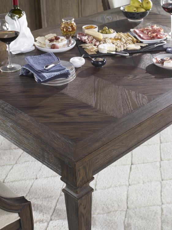 Century Furniture B2H-303 Daniel Dining Table Brown Rustic - Hickory Park Furniture