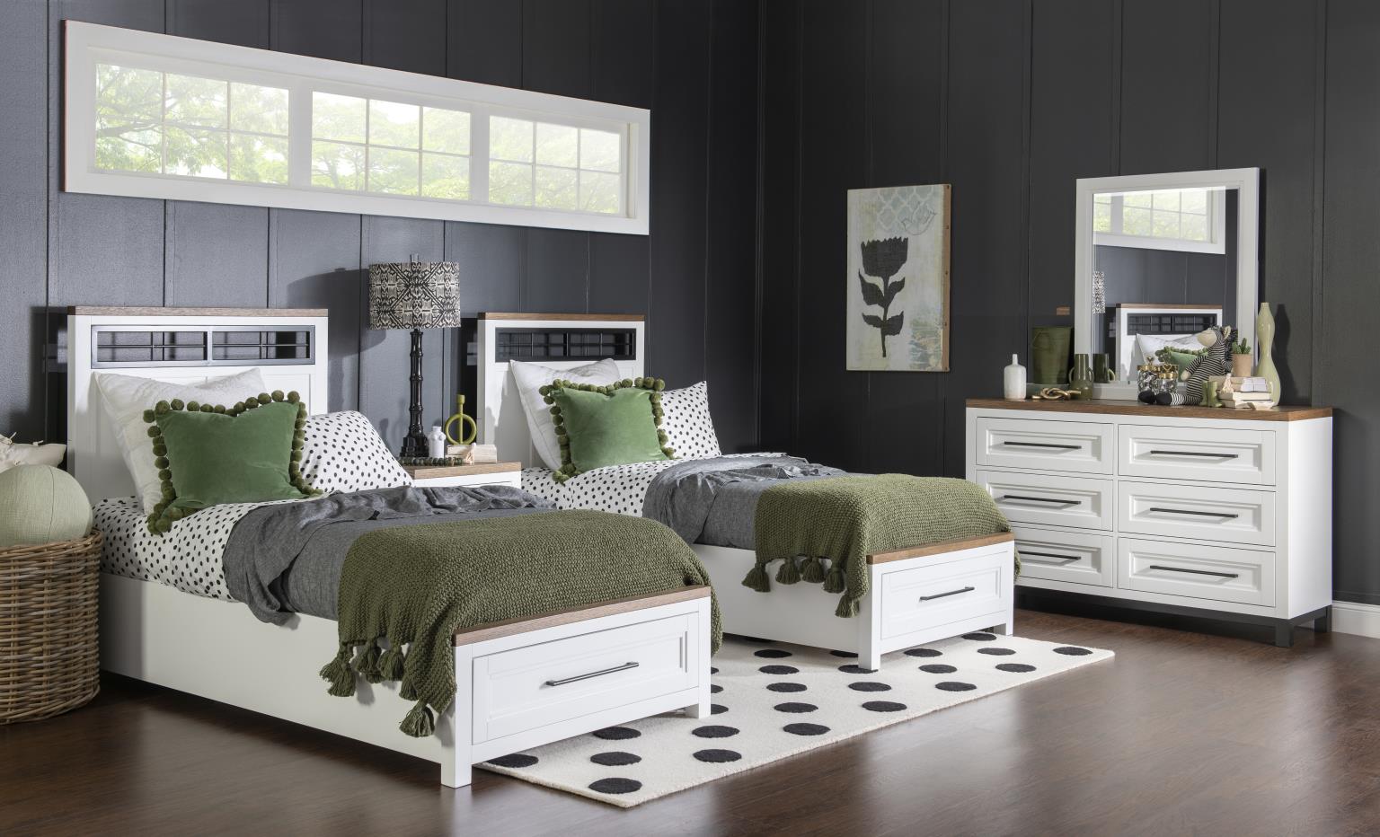Legacy Classic Kids 1568-4203K Dutton Complete Metalwork Panel Bed w ...