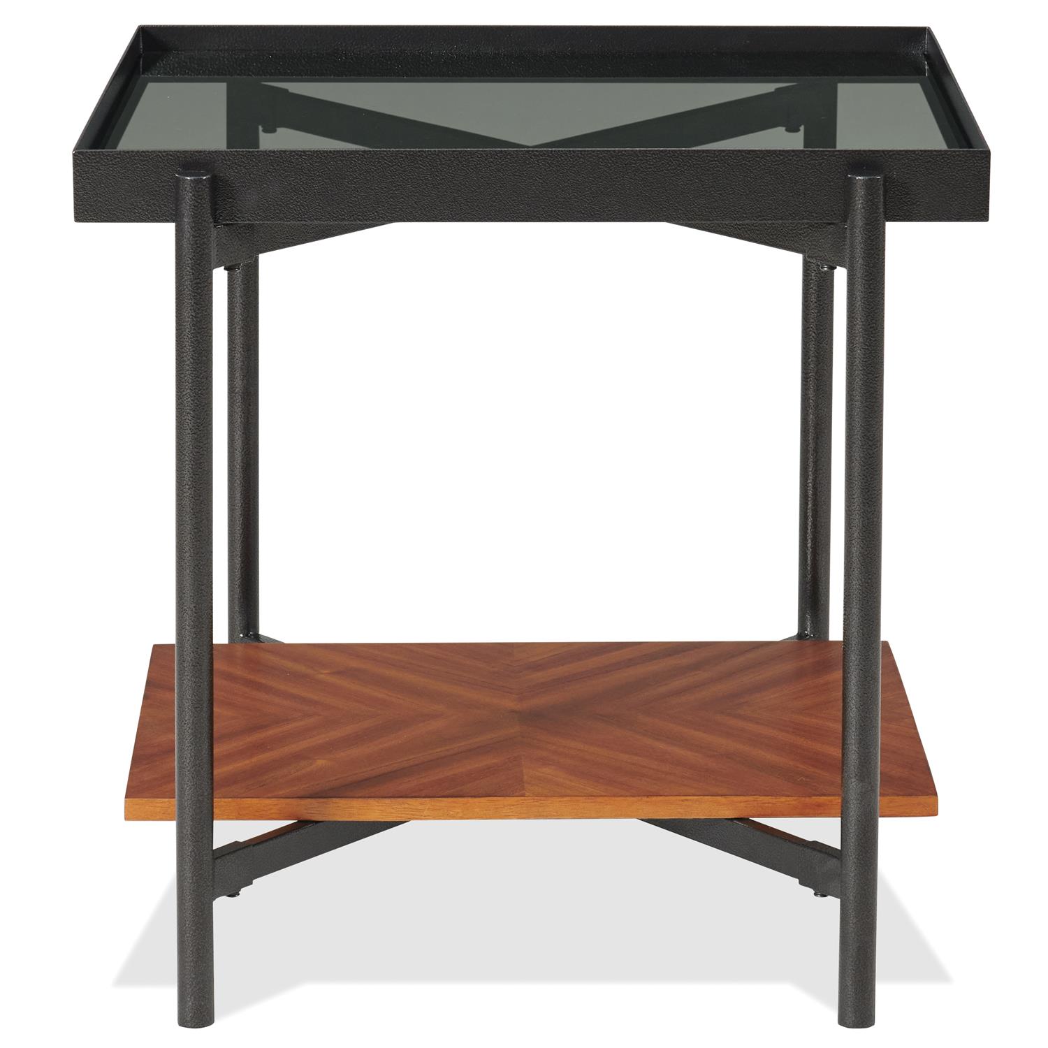 Riverside Furniture 31509 Lennox Rectangular Side Table - Hickory Park ...