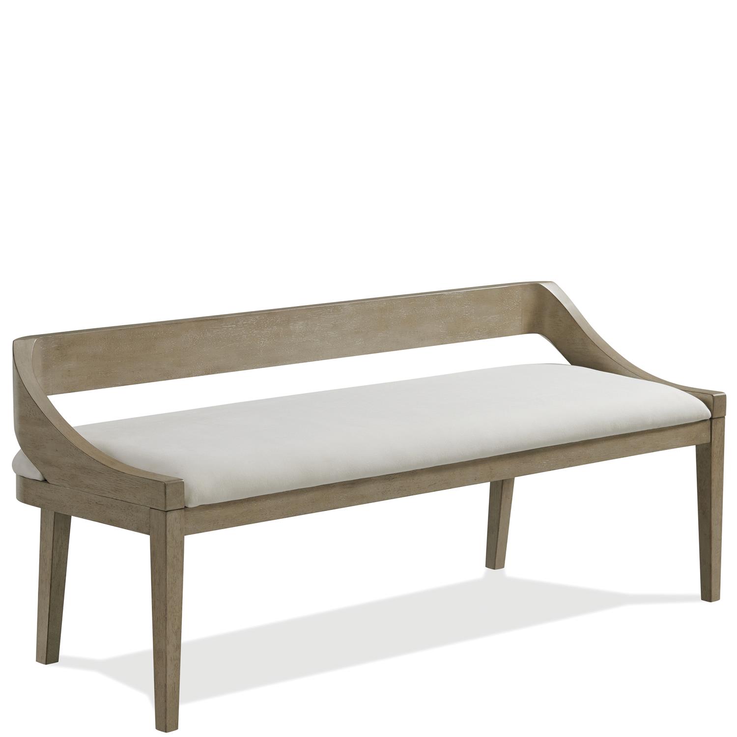 Riverside Furniture 81053 Pasadena Dining Bench - Hickory Park Furniture