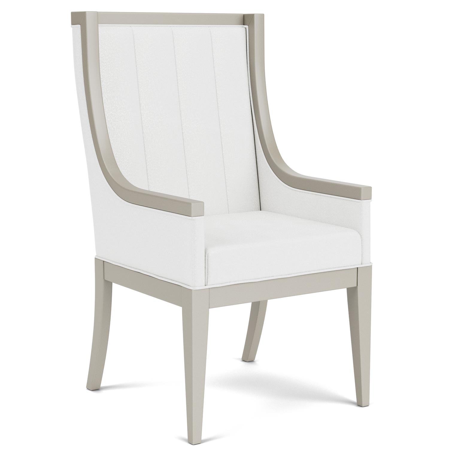 Riverside Furniture 82559 Hepburn Upholstered Host Chair - Hickory Park ...