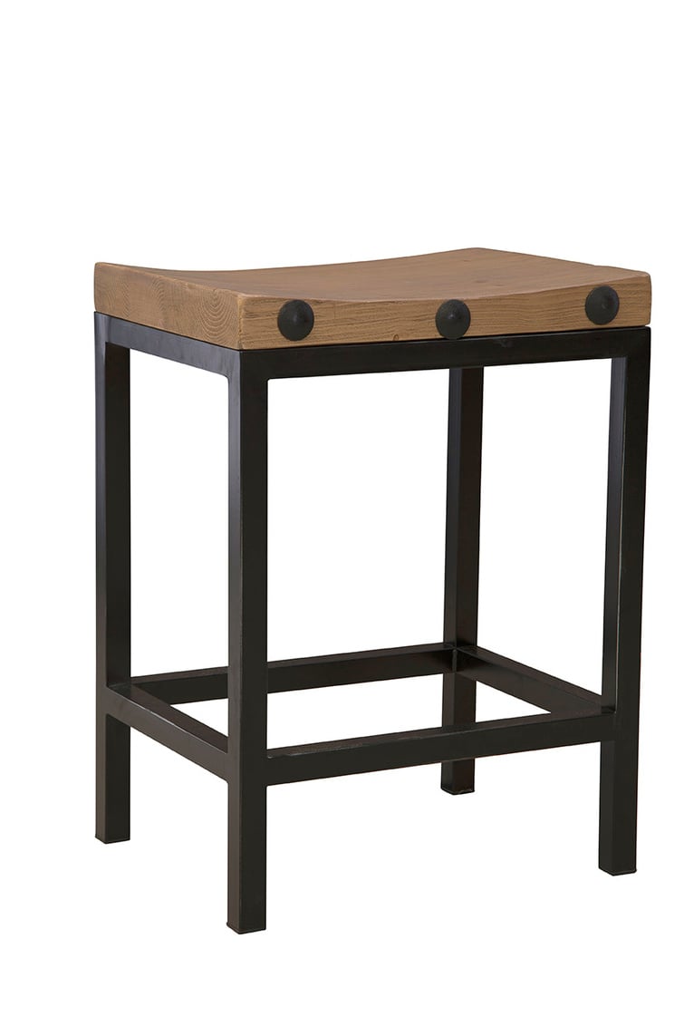 Furniture Classics 20-587 Dining Room Old World Counter Stool - Hickory ...