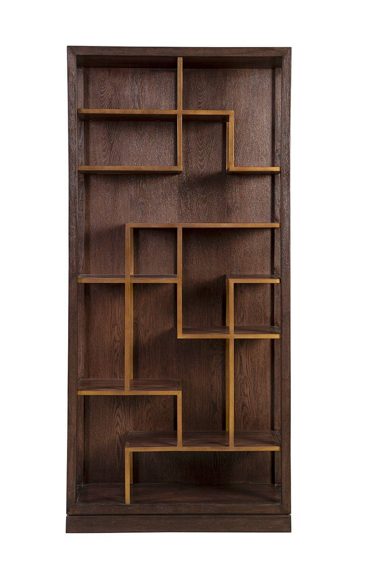 Furniture Classics 20-590 Living Room Elevation Display Shelf - Hickory ...
