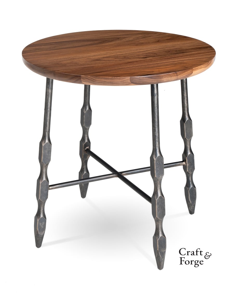 Charleston Forge 7358 Windsor Round End Table - Hickory Park Furniture