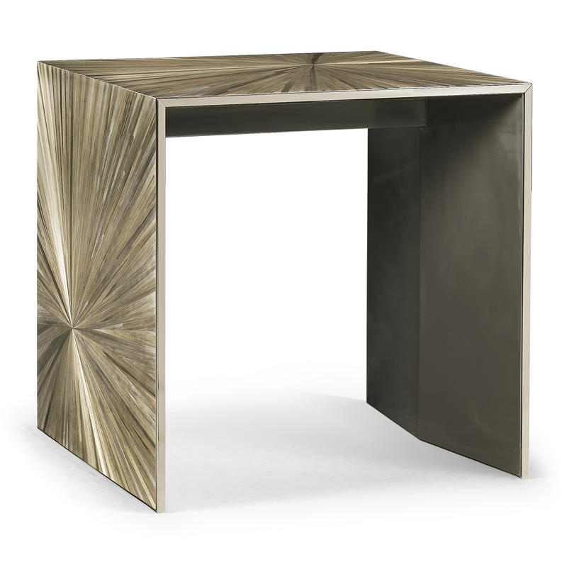 Jonathan Charles 500543-VGS Terra Square End Table - Hickory Park Furniture