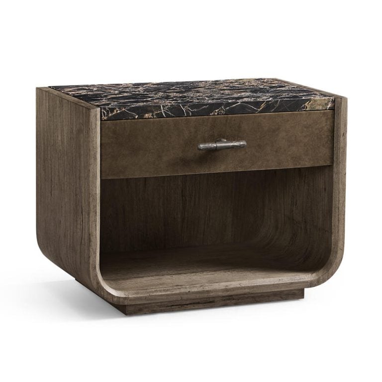 Jonathan Charles 491267-TDA Bedroom Stone Ridge Nightstand Dark ...