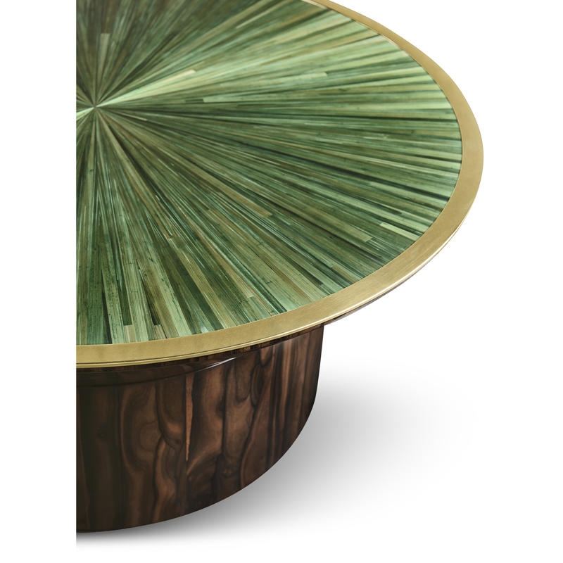 Jonathan Charles 500553-ZRD Verdure Round Cocktail Table - Hickory Park ...