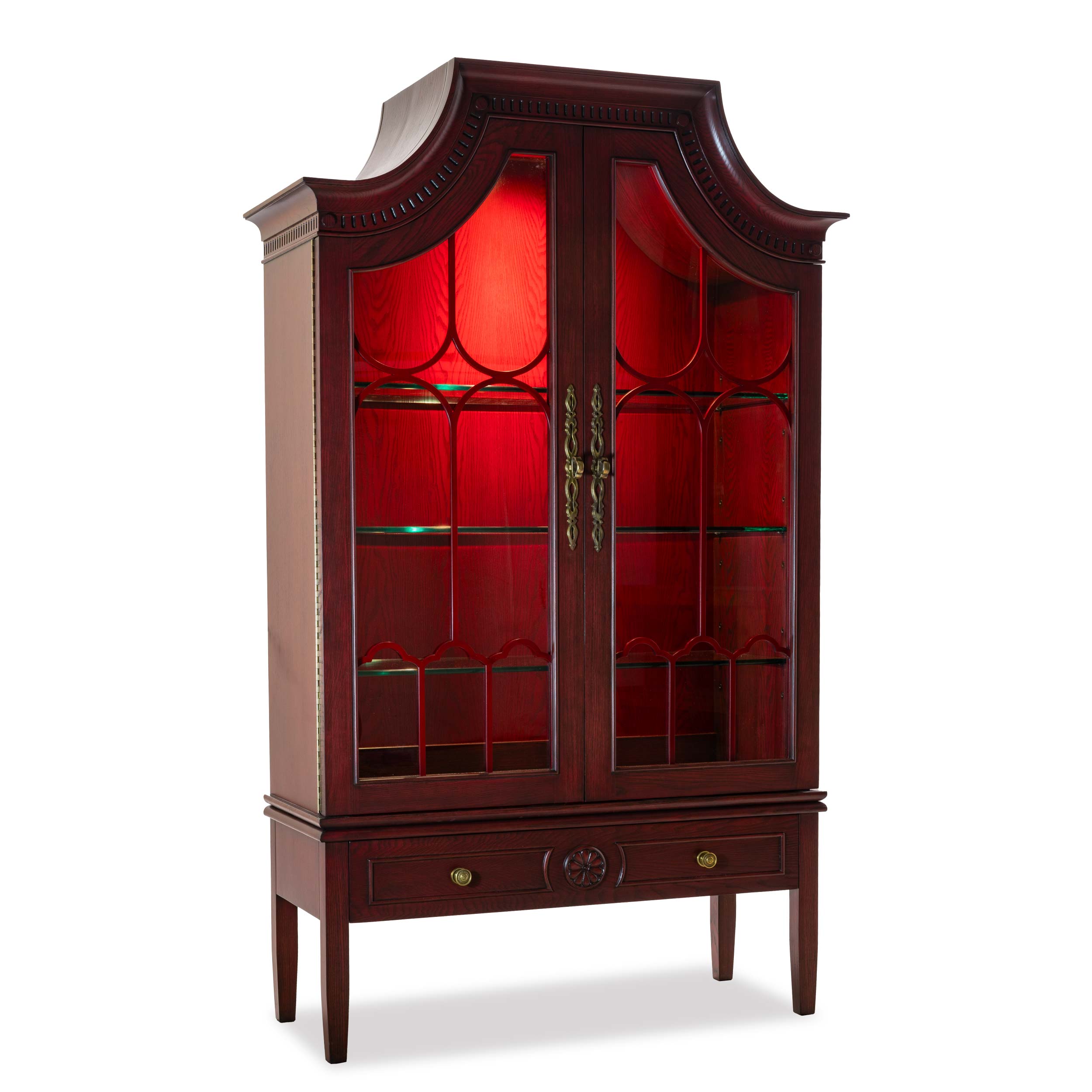Old Biscayne Designs 33195B Claret Armoire - Hickory Park Furniture