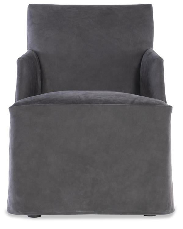 Century Furniture TS-CCA-3180-6SK-V2 Stefano Skirted Chair Charcoal ...