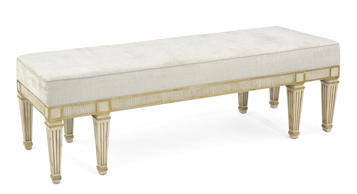 John Richard AMF-1627V100-2164-AS Vallejo Bench - Hickory Park Furniture