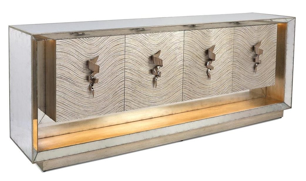 John Richard EUR-04-0852 Moon Shadow Four Door Sideboard - Hickory Park ...